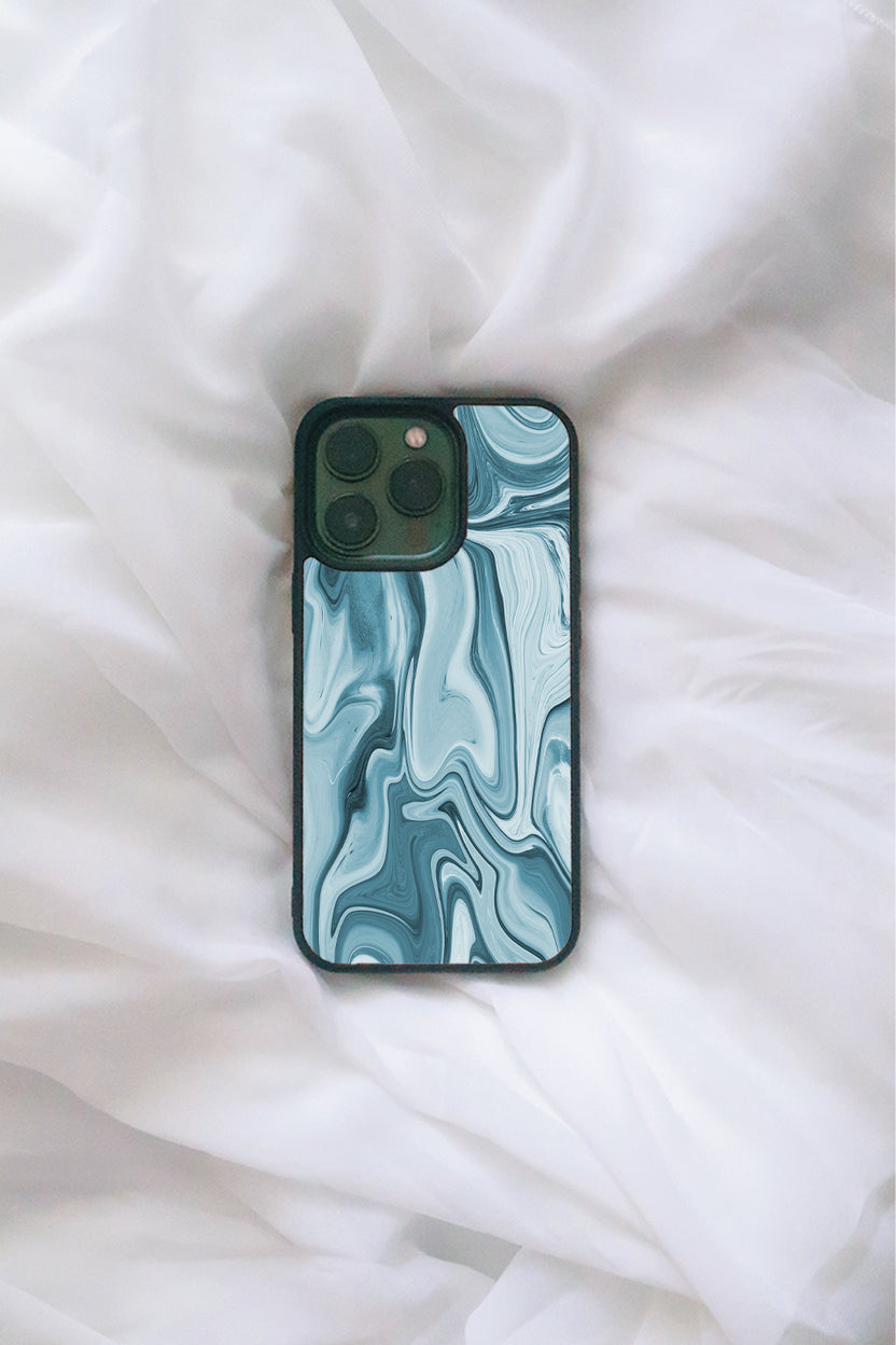 Blue Marble iPhone case – Spikes and Seams