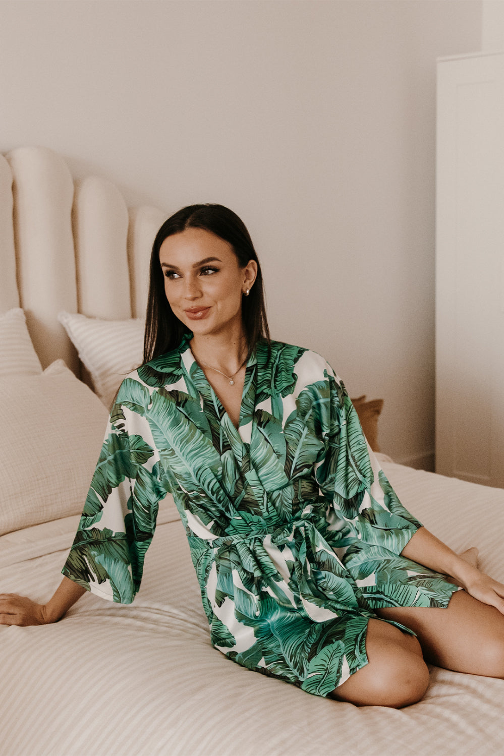 Custom Mint Tropical Pajamas Pants set – Spikes and Seams