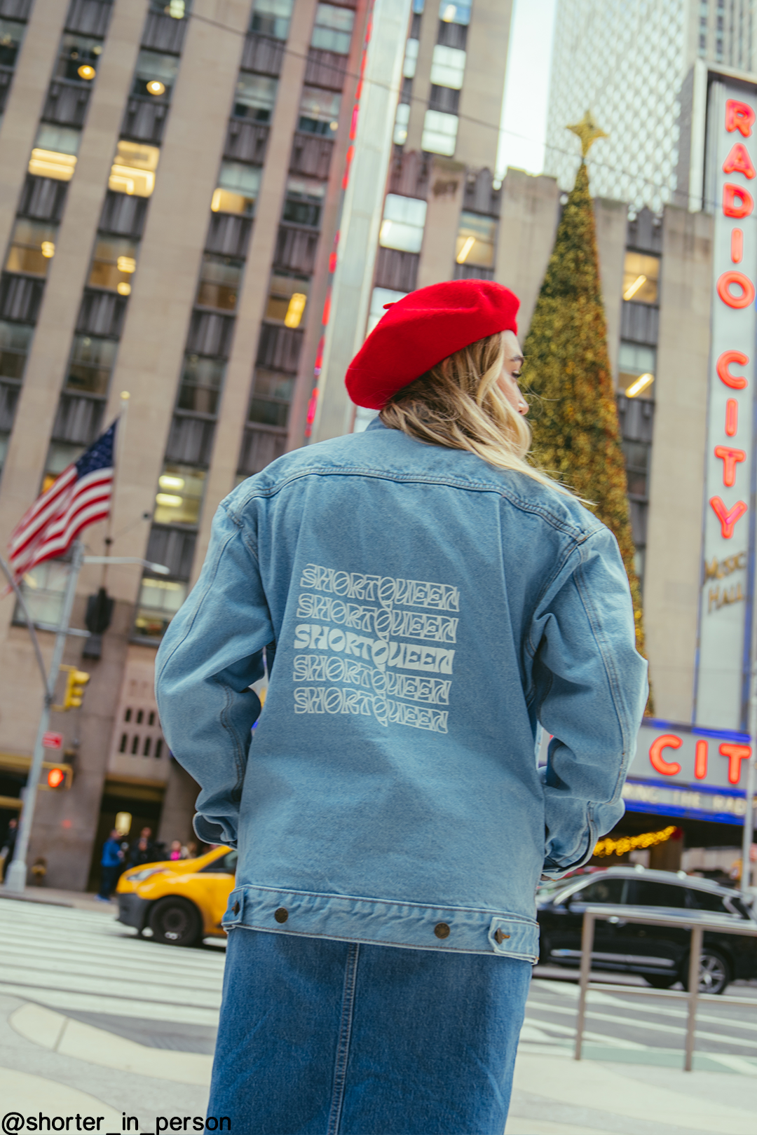 Custom Image or Design Denim Jacket – Spikes and Seams