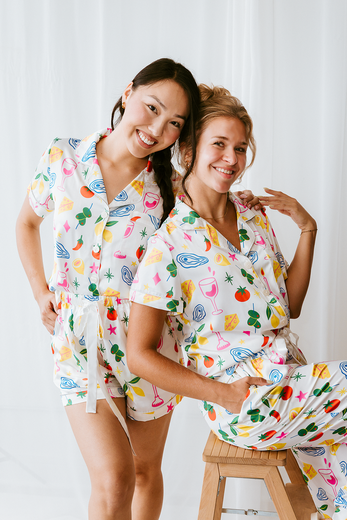 Our signature pattern pajamas sets – Spikes and Seams