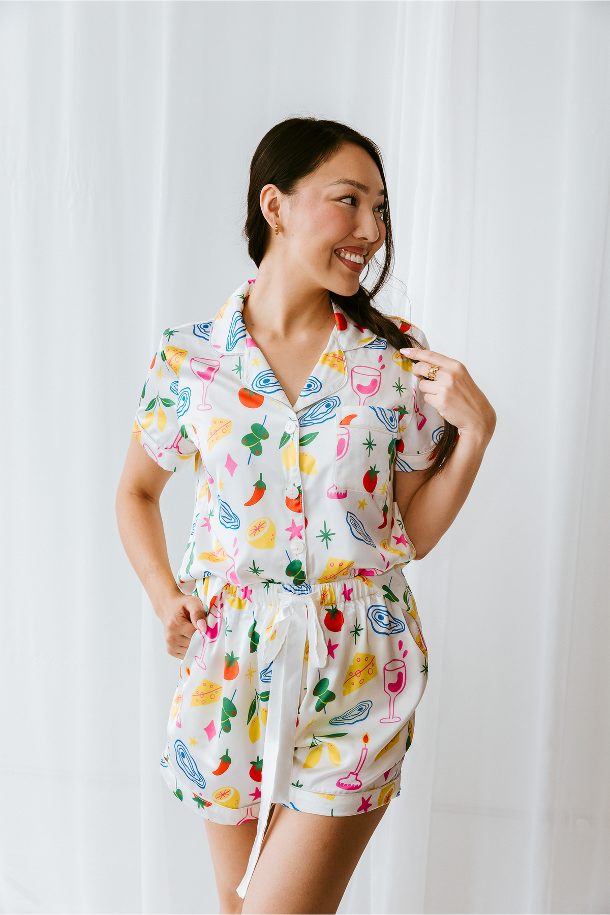 Our signature pattern pajamas sets – Spikes and Seams