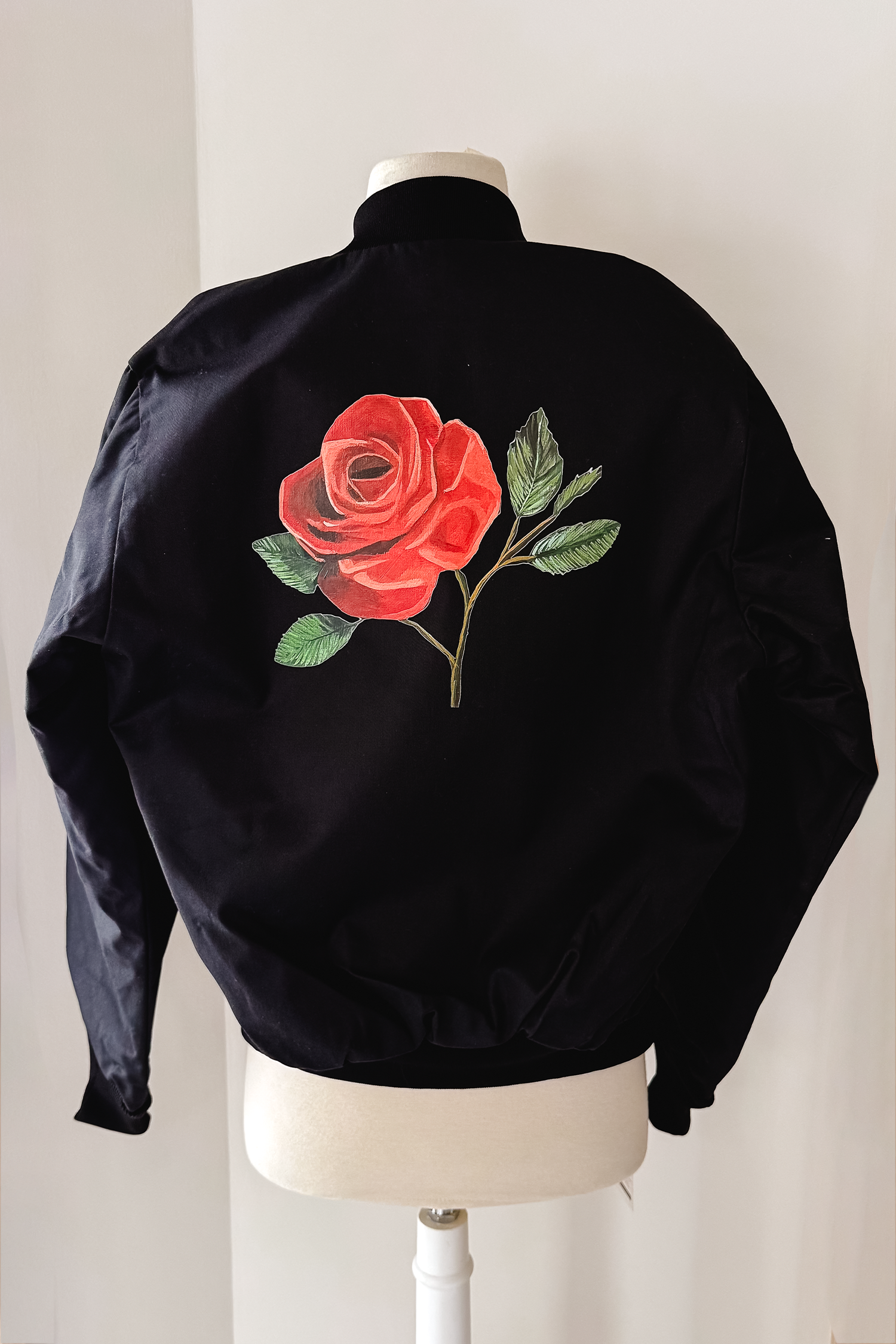 Custom Midweight Bomber Jacket - Back printing only – Spikes and Seams