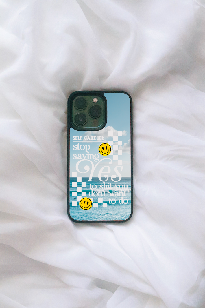 Stop Saying Yes iPhone case – Spikes and Seams