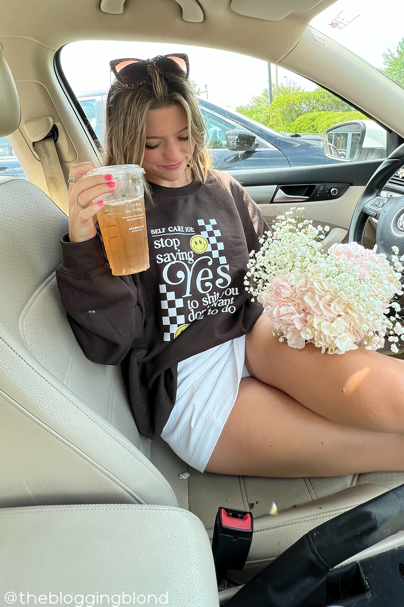 Stop Saying Yes crewneck - Dark Chocolate – Spikes and Seams