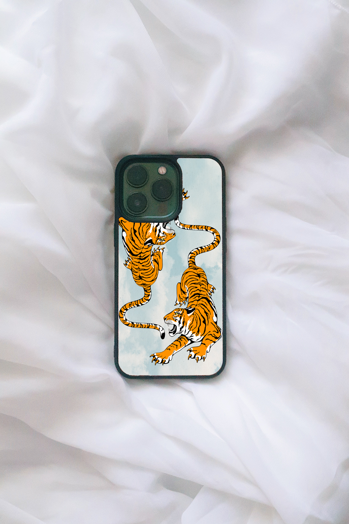Tiger Clouds iPhone case – Spikes and Seams