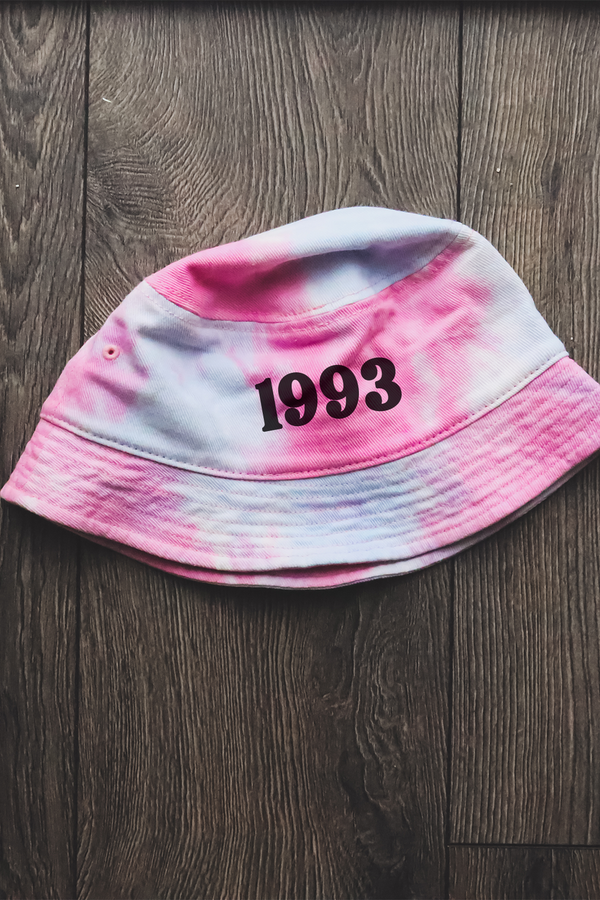Custom Pink Bucket hat – Spikes and Seams